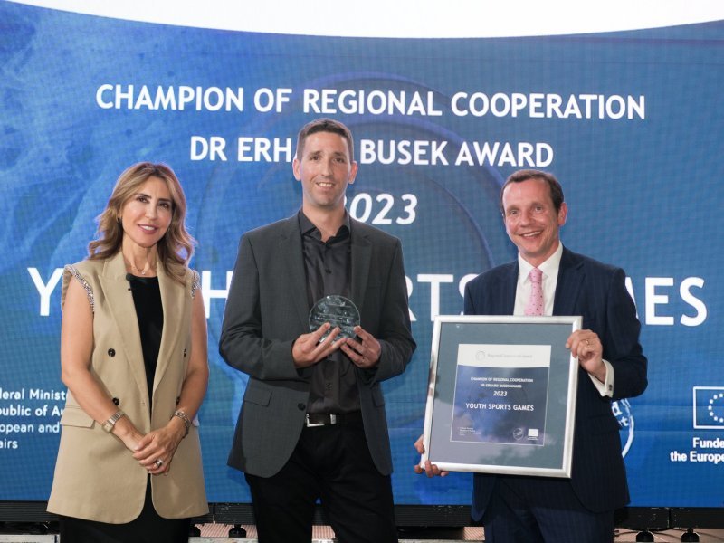 Sportskim igrama mladih nagrada 'Šampion regionalne suradnje dr. Erhard ...