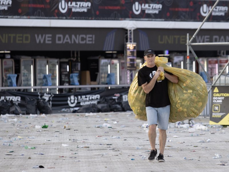 Pogledajte kako je Split izgledao jutro nakon prve večeri Ultra Europe ...