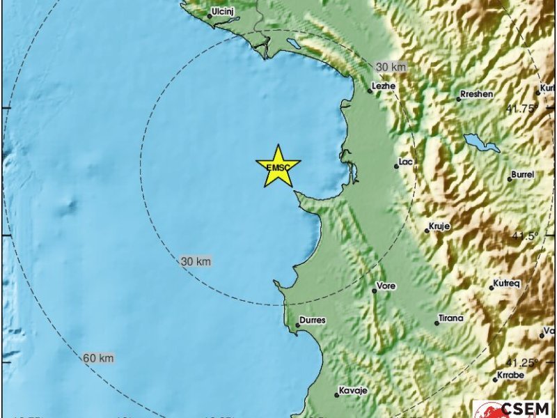 Potres pogodio obale Albanije, osjetio se i u Hrvatskoj - tportal