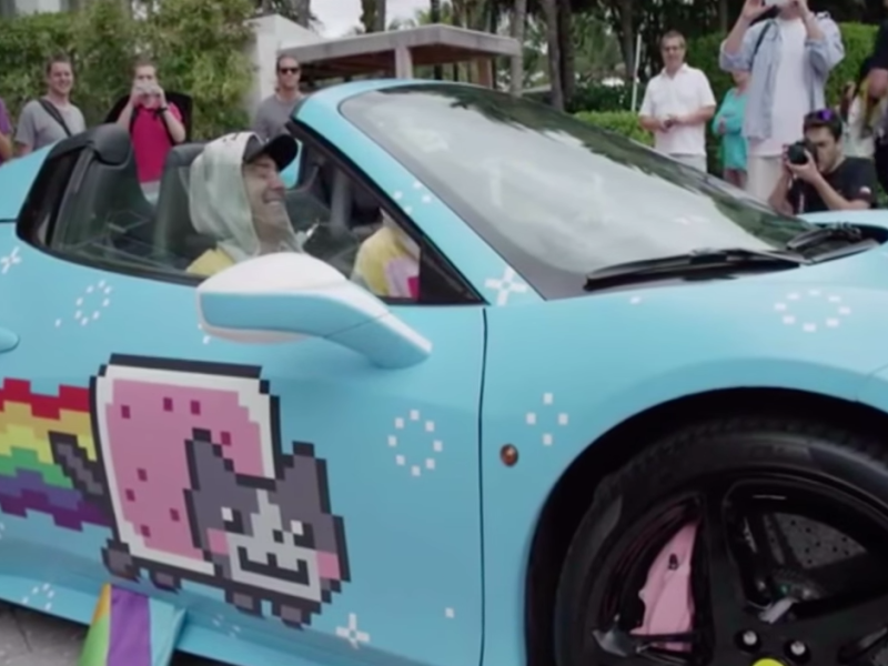Deadmau5 prodaje svoj Nyan Cat Ferrari - tportal