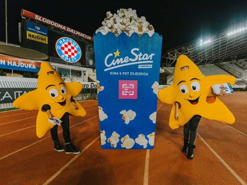 Na Poljudu osvanule Cinestar kokice veličine slona - tportal