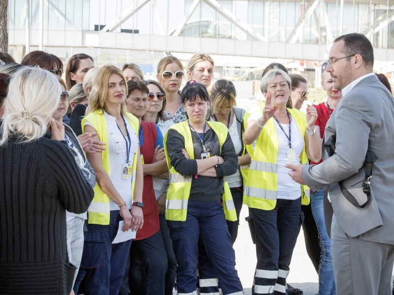 Čistačice obustavile rad, splitski aerodrom 'još uvijek normalno ...