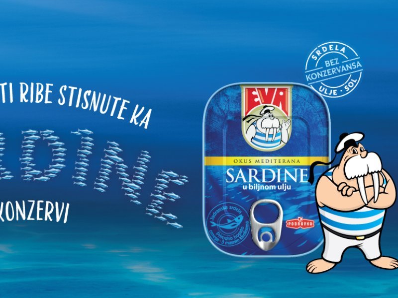 Eva sardine: Sve za ljubav što treba je riba, sol i ulje - tportal
