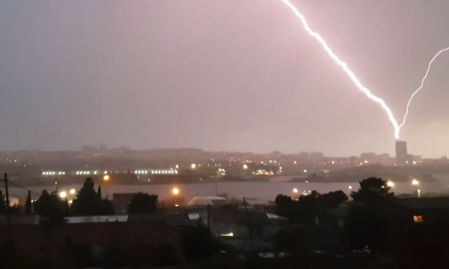 Pogledajte kako izgleda udar munje u najvišu zgradu u Hrvatskoj - tportal