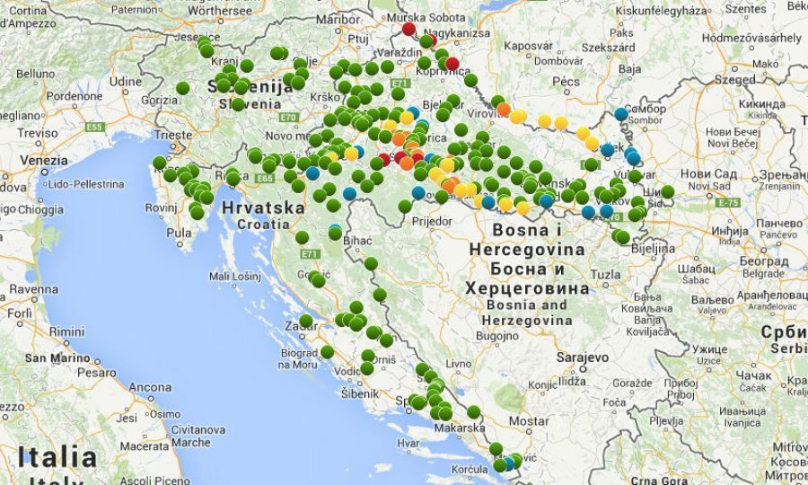 Pratite vodostaje rijeka na webu Hrvatskih voda - tportal